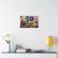 Abstract Oil Painting Print Canvas 24x16 30x20 36x24 48x32 60x40 Bright ...