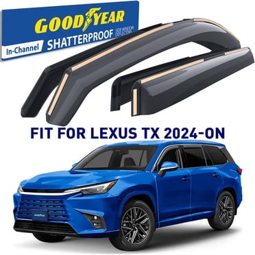 Goodyear Shatterproof in-Channel Window Deflectors for Jeep Compass ...