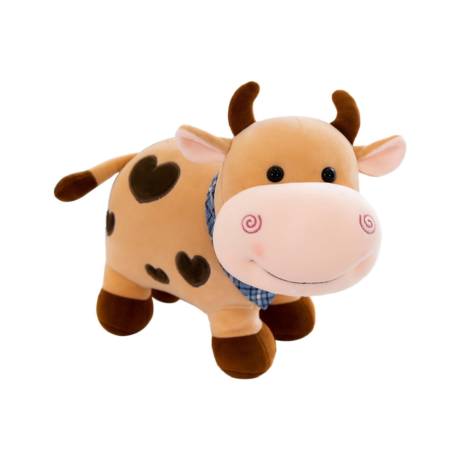 CreativeArrowy Cartoon Cute Cow Plush Toy Soft Animal Cattle Plush Toy ...