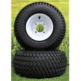 Antego 18x8.50-8 Turf Tires and Steel Wheels Set for Golf Carts, Mowers ...
