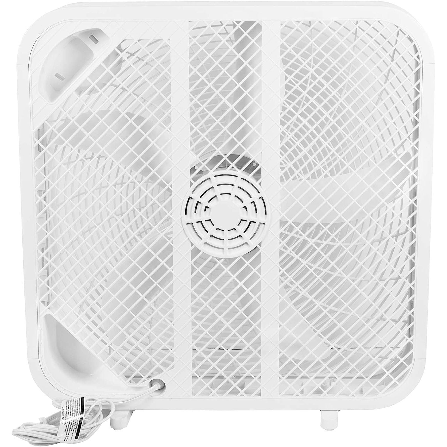 WP 20" WHT Box Fan - Walmart.com