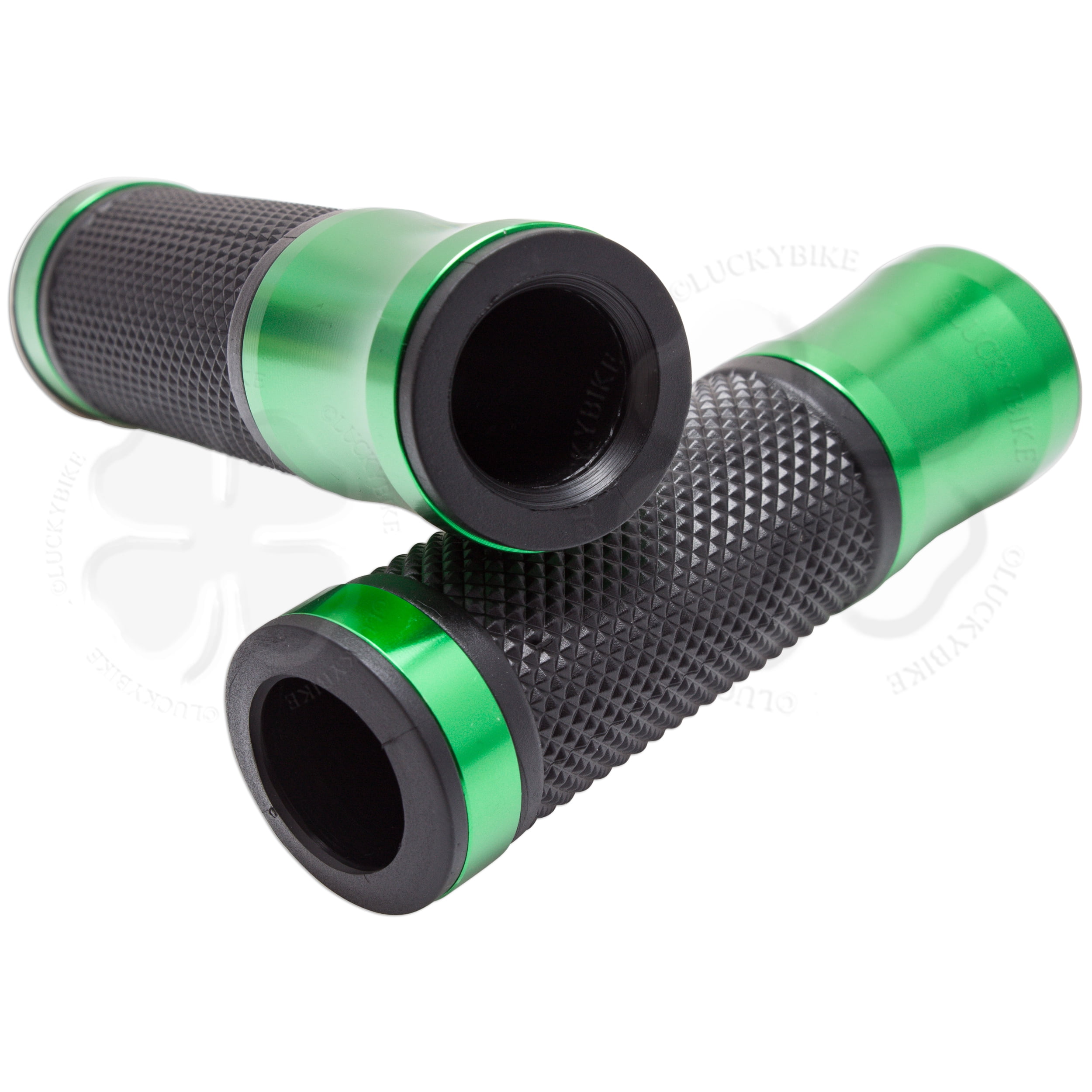 Motorcycle Hand Grips Open End 7/8 Inch Handlebars GSXR CBR RR Ninja ZX ...