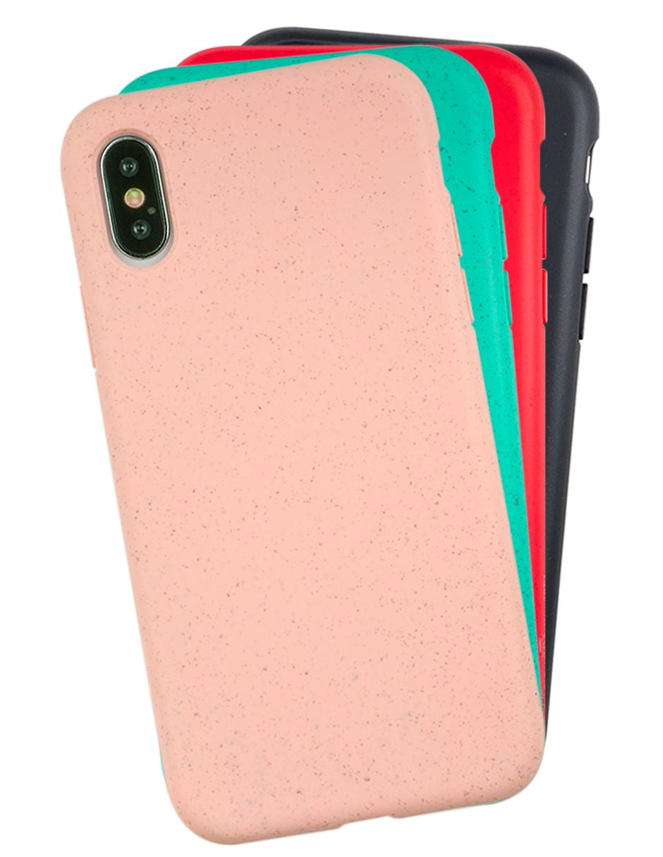 Funda para iPhone X, Case InstaCase Biodegradable Negro EcoFriendly ...