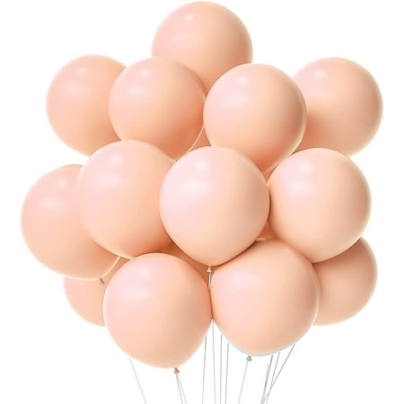 Pastel Orange Balloons Peach Balloons 12 Inch 50 Pcs Orange Balloons ...