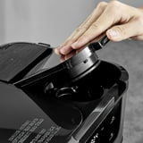 Farberware Side by Side Single Serve or 12 Cup Coffee Maker, Black with ...