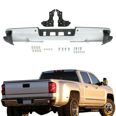 labwork Chrome Rear Bumper Assembly Replacement for 2015-2019 F150 ...