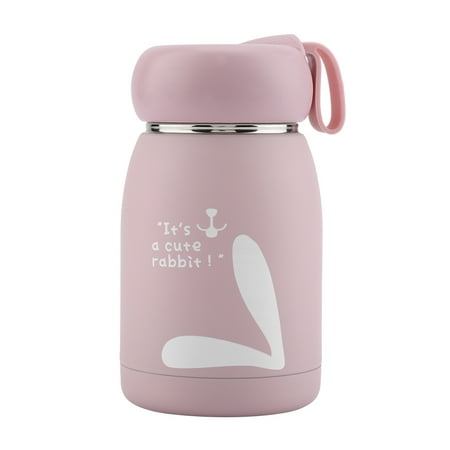 Vacuum Cup - Stainless Steel Cute Rabbit Pattern Vacuum Cup Mug Thermos ...