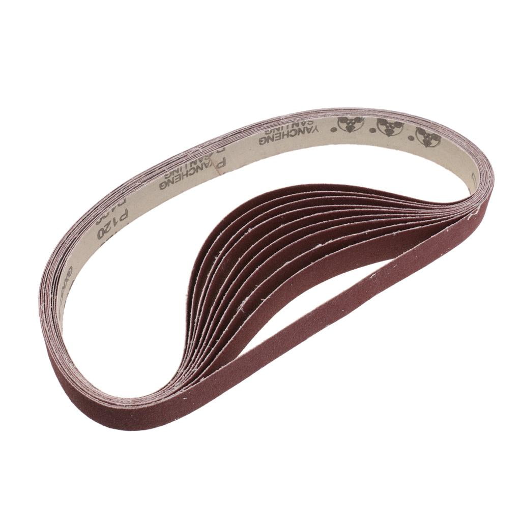 Click here for Jinwen 120 Grit Al Oxide Sandpaper Belts 1x 30 10-... prices