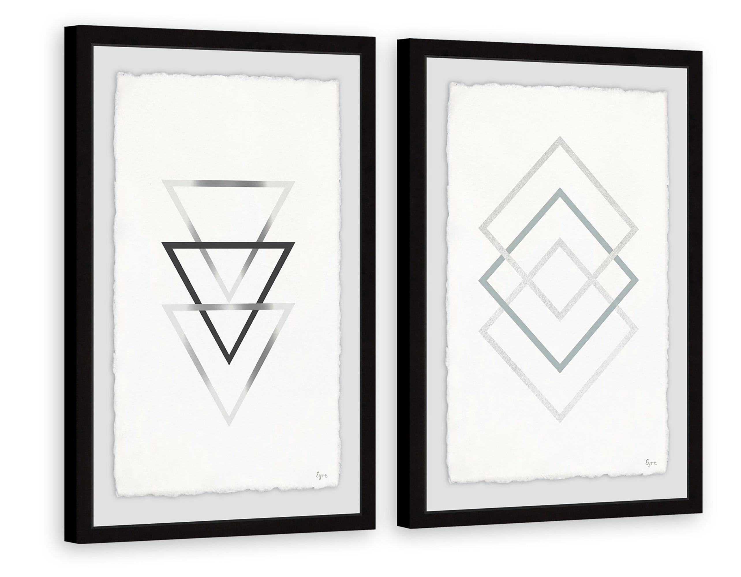 Sharp Edges Diptych - Walmart.com