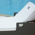 BNM Cotton Monogrammed Lounge Chair Towel Cover with Letter - Walmart.com