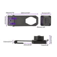 YIGSECU 3Digit Combination Lock Cabinet Hasp Lock with Code Lockers ...