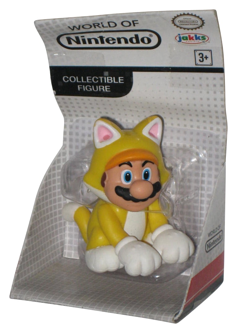 World of Nintendo Super Mario Bros. (2016) Jakks Pacific Yellow Cat ...