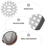 HONMEET Sink Filter Cover Stainless Steel Simple Design Floor Drain ...
