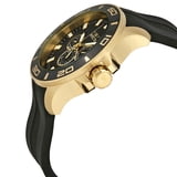 Invicta Pro Diver Men 50mm Stainless Steel Gold Black dial Chronograph ...