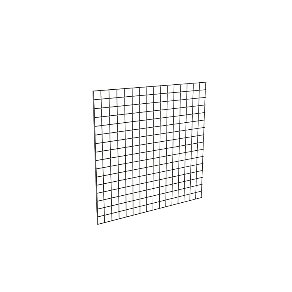 Econoco Black Grid Panel for Retail Display or Home Storage, 4’ x 4 ...
