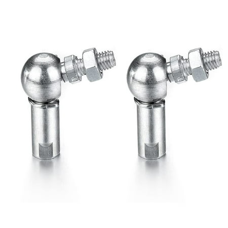 Atoplee 2 Pcs CS13 L Shape Ball Joint Rod End Bearing Threaded Rod End ...
