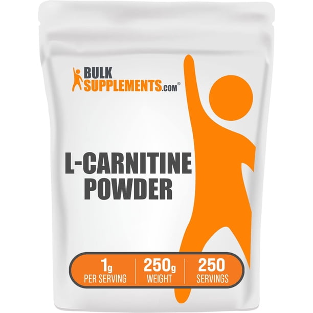 BulkSupplements.com L-Carnitine Powder - Carnitine Supplement, L ...