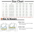 Yuwull Racerback Bras For Women Plus Size Sports Bras Yoga Push Up Bras ...