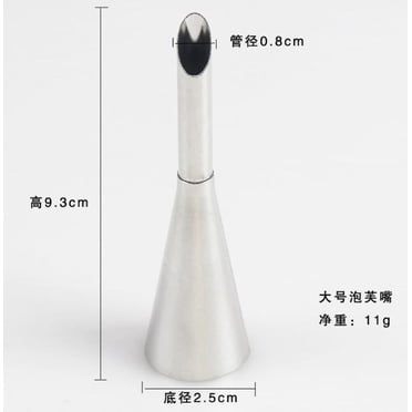 Chef Craft Select Plastic Icing Syringe, 7 inches in length with 8 tips ...