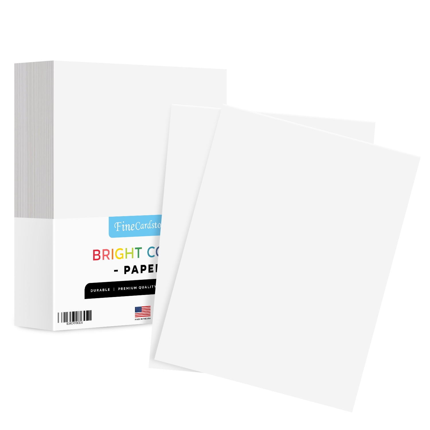 Bright Color Paper Regular 24lb - 1 Ream of 500 Papers Per Pack (8.5 x ...