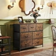 7 Drawer Dresser TV Stand, Entertainment Center, Media Console Table ...