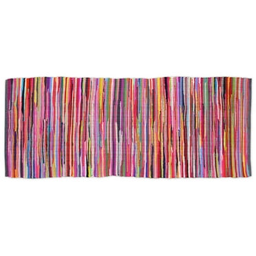 DII Multi Nautical Blue Rag Rug - Walmart.com