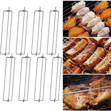 DAMIFU Chicken Roaster Rack With Bowl Roasting Grill Stand For Camping ...