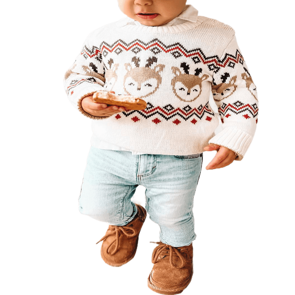Click here for Generic Toddler Baby Christmas Sweaters Cute Long... prices