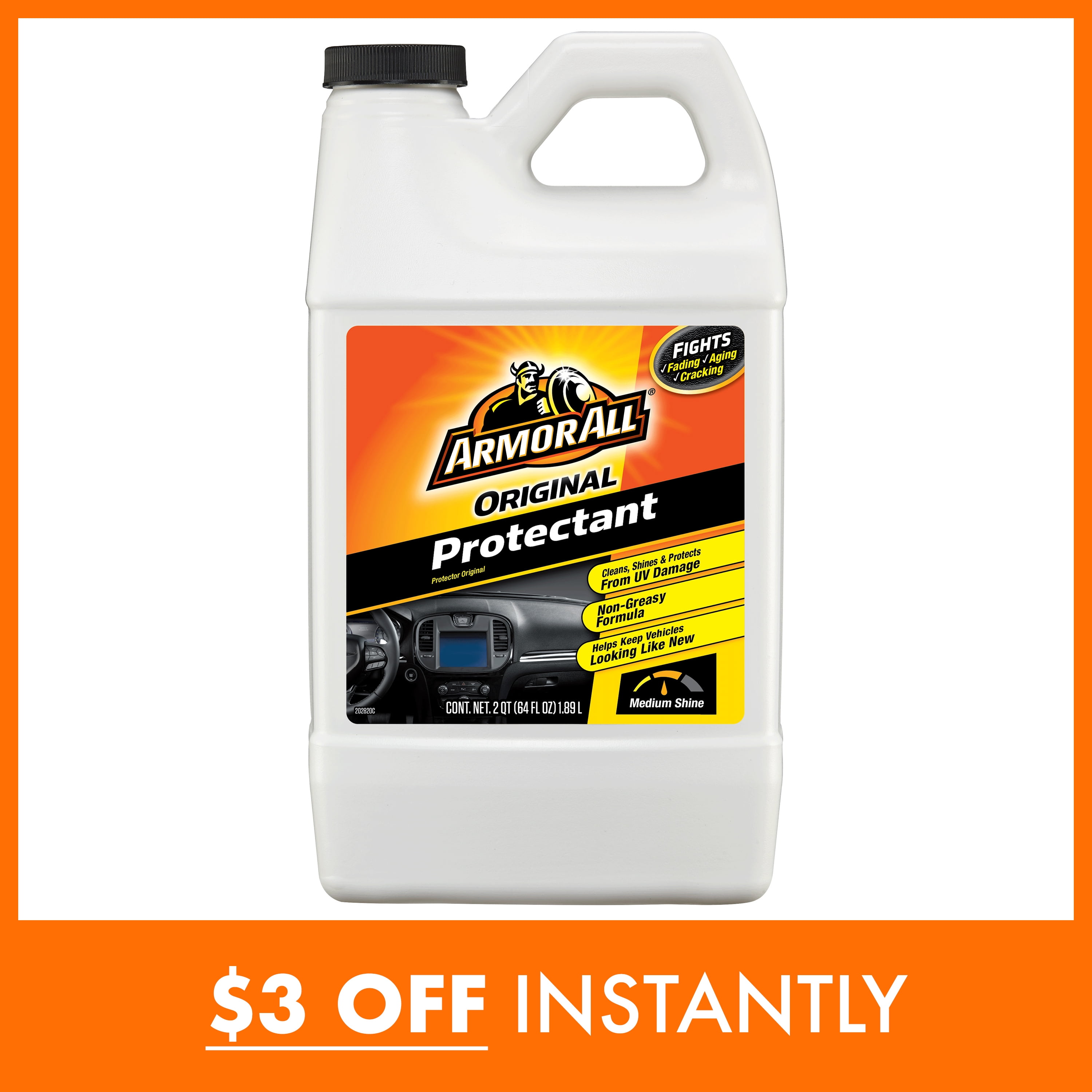 Instant Savings: Armor All Original Protectant Refill, 64 oz, Car ...