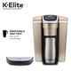Keurig K-Elite, Single Serve K-Cup Pod Coffee Maker, Brushed Gold ...