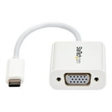 StarTech USB-C to VGA Adapter - White - Walmart.com