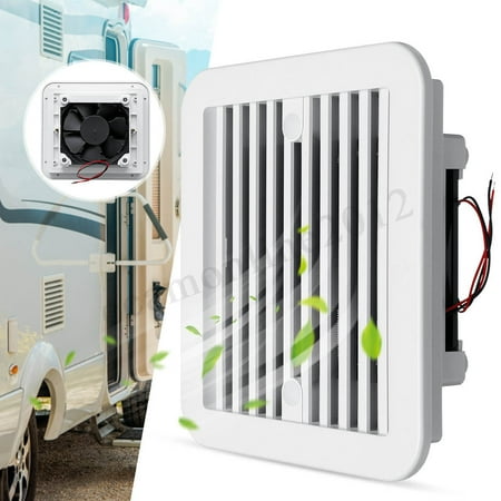 Universal Low Noise Plastic 12V RV Trailer Caravan Side Air Vent ...
