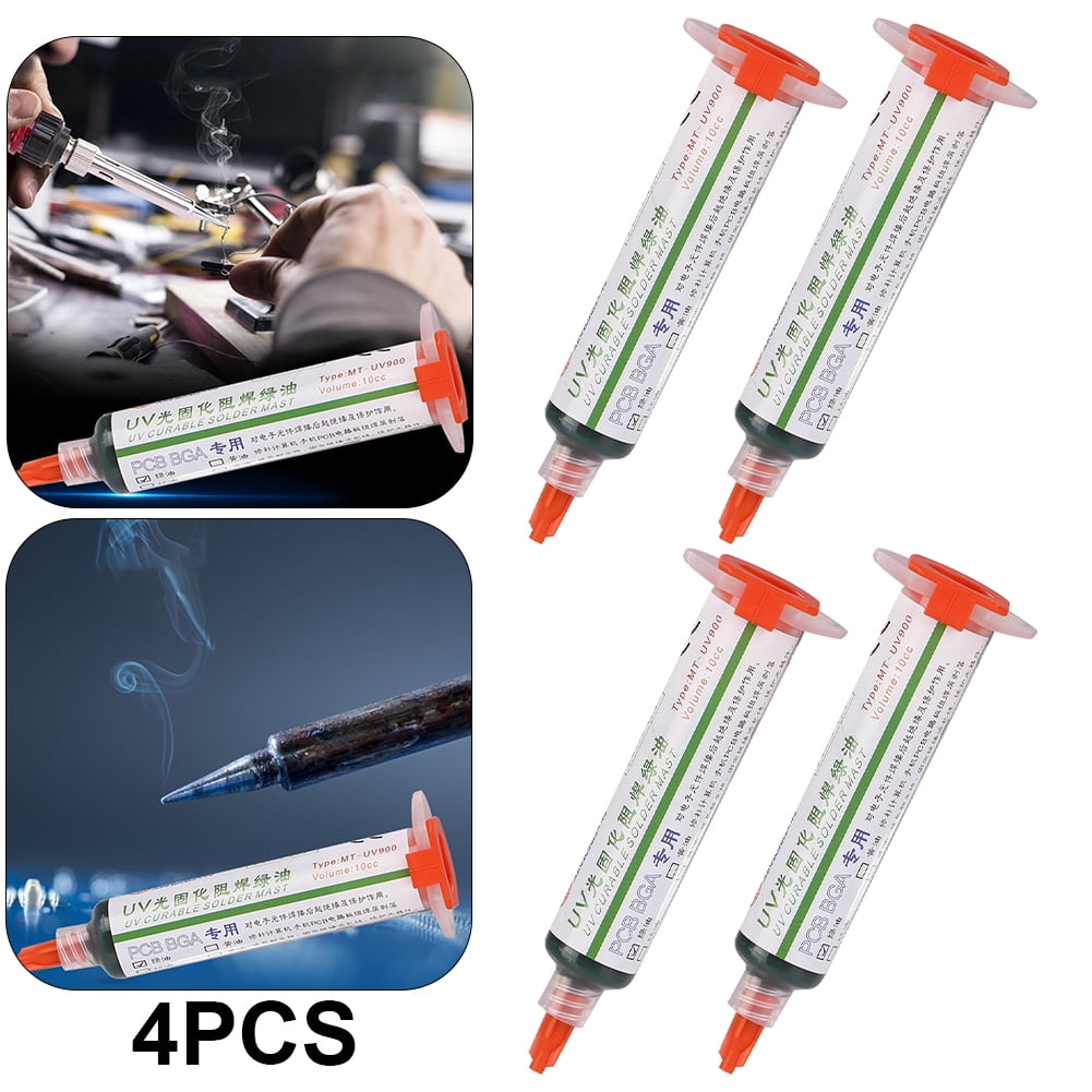 Máscara Soldadura Curable UV 10CC Placa Circuito PCB BGA Pasta () Verde ...