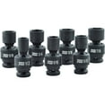 Omega Pro 83020 7-Piece 1/2" Drive Swivel SAE Impact Socket Sets ...