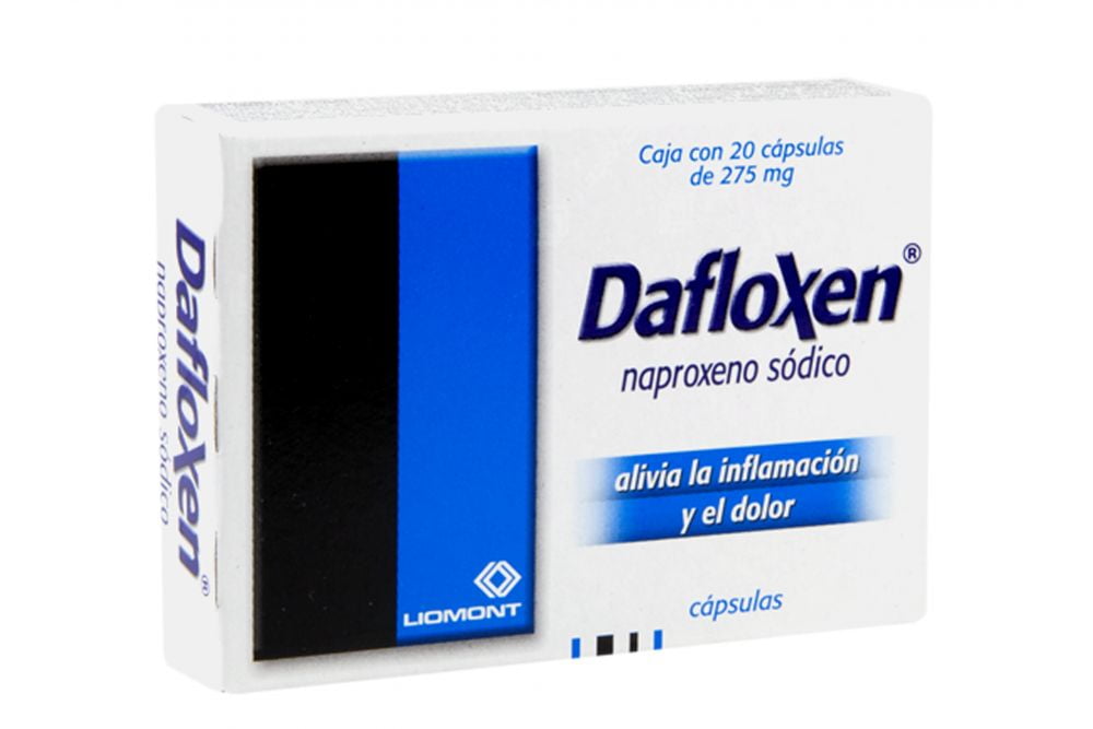 Dafloxen 275 mg 20 cápsulas | Walmart en línea