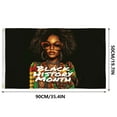 BAOPAI Black History Month Flag 3x5 Ft with Canvas Header Double ed ...