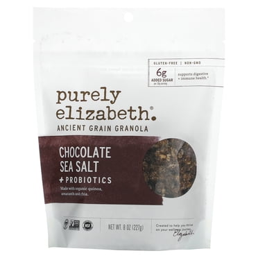 Purely Elizabeth, Chocolate Sea Salt, Ancient Grain Granola with ...