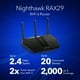 NETGEAR - Nighthawk AX2400 WiFi 6 Router, 2.4Gbps (RAX29) - Walmart.com