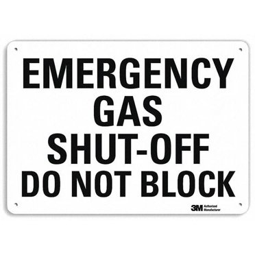 Lyle Safety First Sign,10 in x 14 in,Aluminum U7-1228-NA_14x10 ...