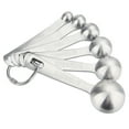 Stainless Steel Measuring Spoons set of 6 for Measuring Liquid and Dry ...