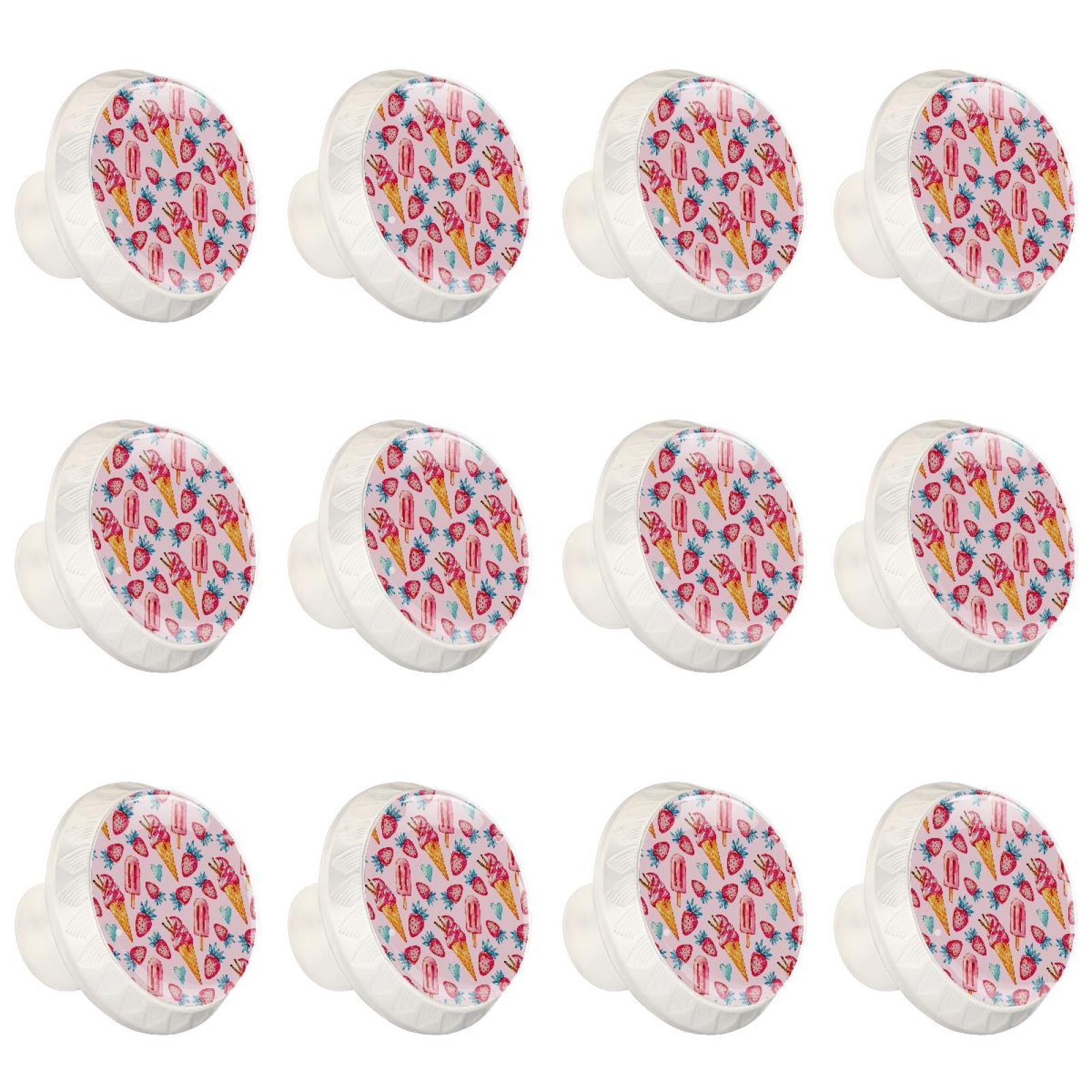 12 Pcs Strawberry Knobs for Kitchen Cabinet Cupboard Dresser Bookcase ...