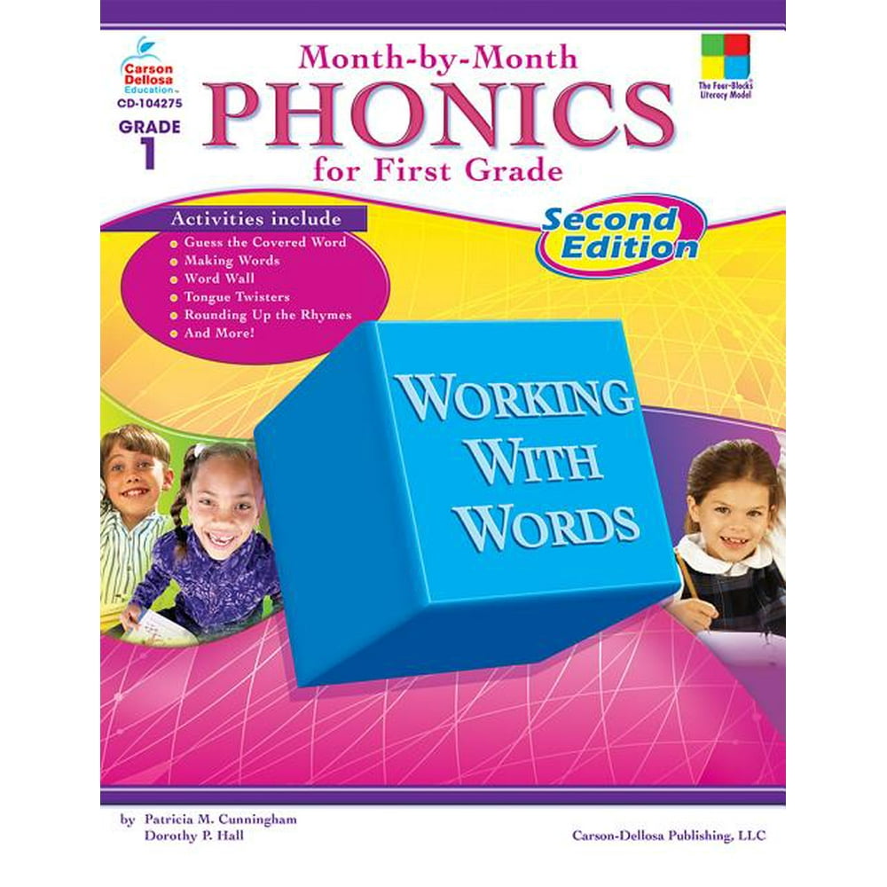Month-By-Month Phonics for First Grade - Walmart.com - Walmart.com