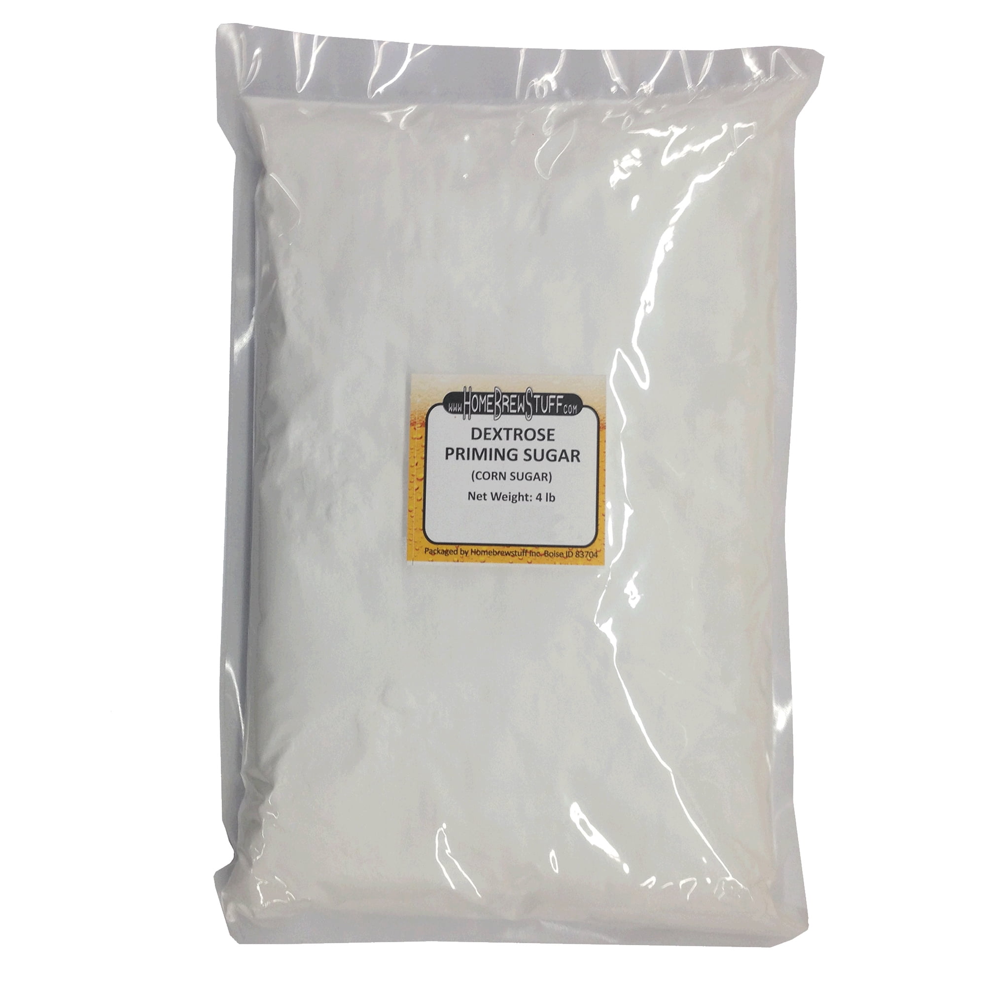 Homebrewstuff Priming Sugar 4 Lbs Corn Sugar Dextrose Fermentable ...