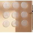3 Pieces Transparent Door Wedge Handle Anti-Collision Stickers ...