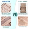 EVERFUN Beauty Case: Large Size Travel Makeup Organizer & Hanging ... EVERFUN Beauty Case: Large Size Travel Makeup Organizer & Hanging ...