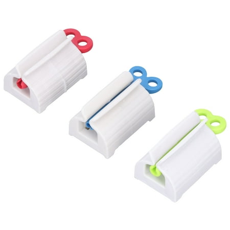 LAFGUR 3 Sets Toothpaste Squeezer Practical Plastic Rolling Toothpaste ...