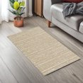 Beige Faded Stripes Door Mat 20x31.5 Inch Vintage Abstract Art ...