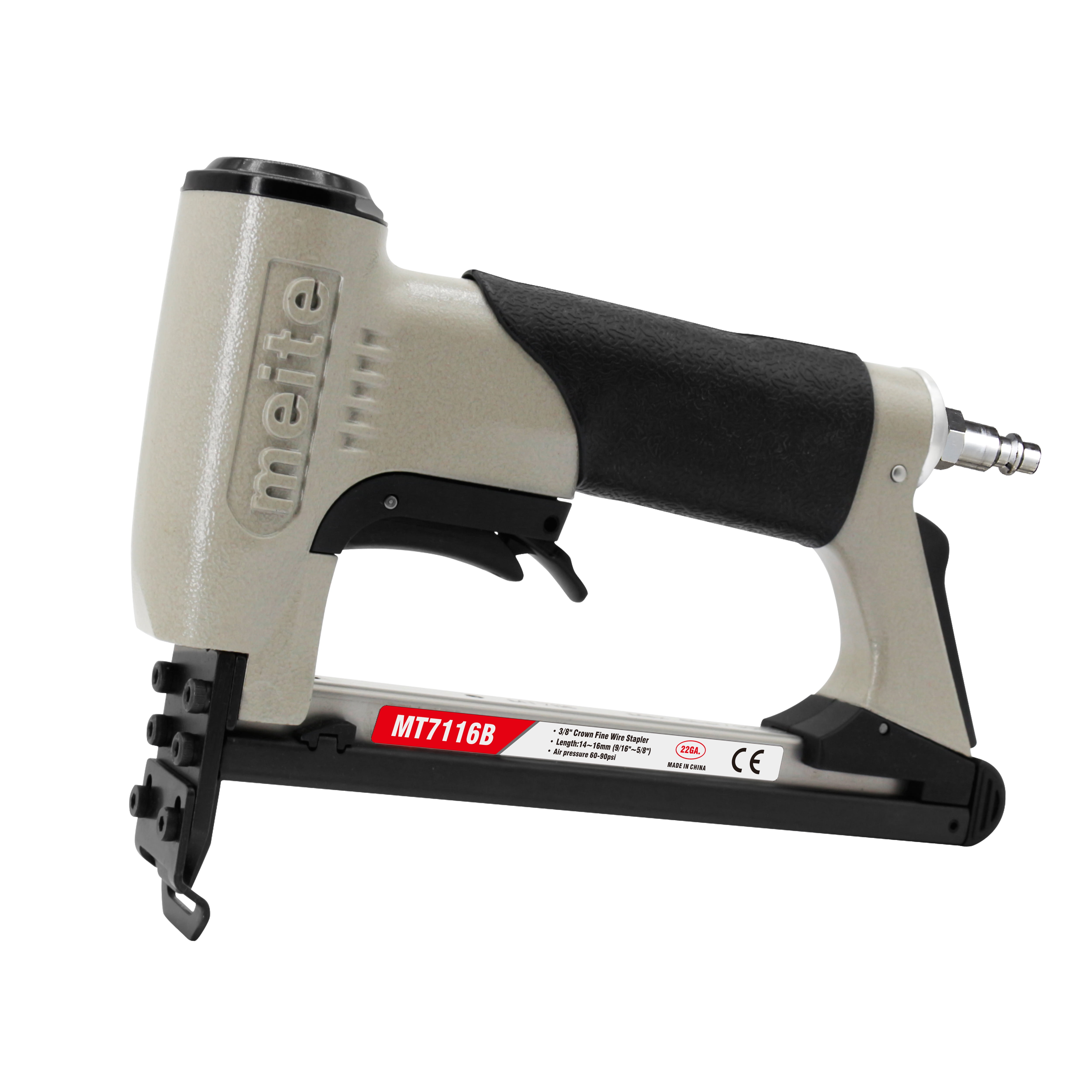 meite MT7116B Pneumatic Upholstery Stapler Air Staple Gun Professional ...