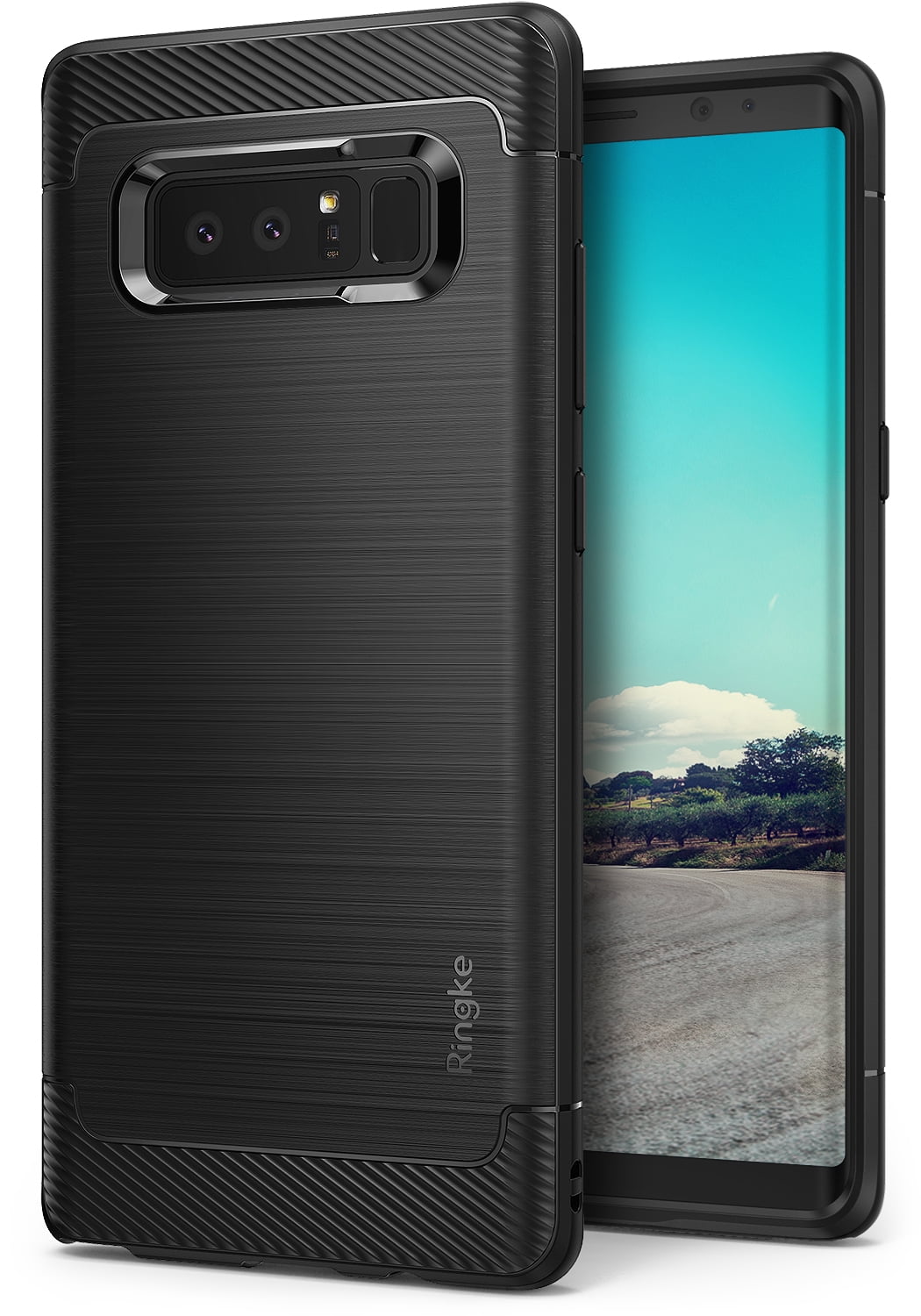 Samsung Galaxy Note 8 Case Ringke [onyx] Rugged Flexible Protection Tpu