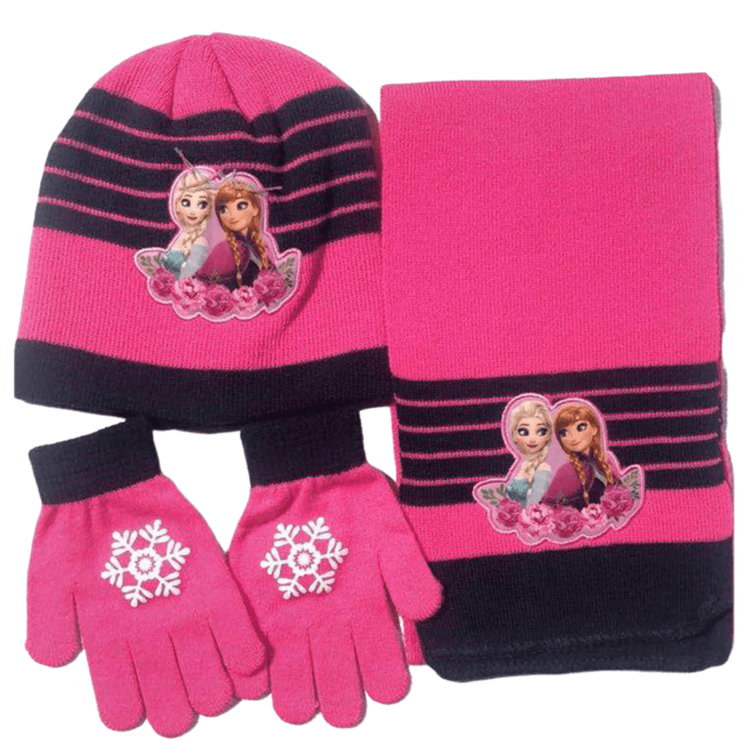 Click here for Unbranded 3-Piece Girls Winter Plush Set - Warm Ha... prices